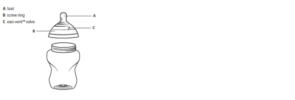 Natural Start Baby Bottle | Tommee Tippee